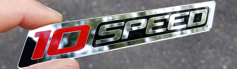 10 Speed Emblem – YOAST FABRICATION