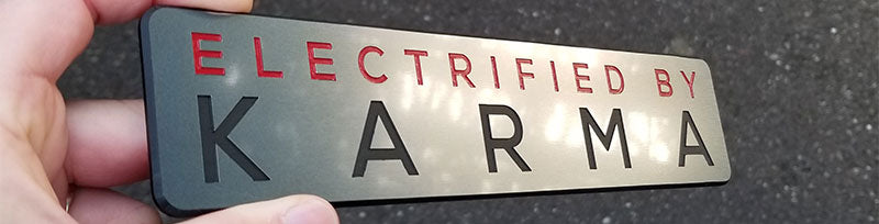 Electrified By Karma Emblems – YOAST FABRICATION