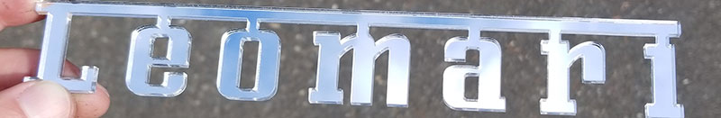 Leomari Chrome Emblem – YOAST FABRICATION