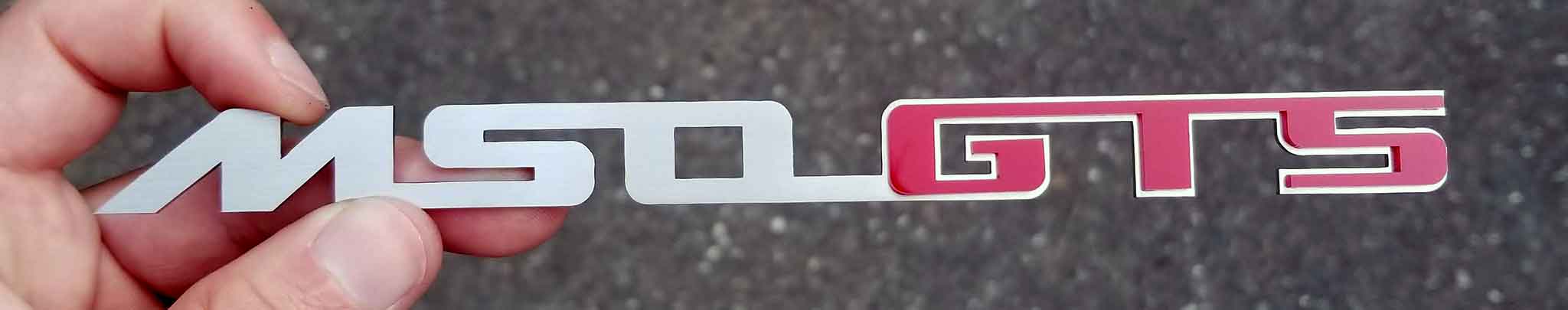 MSO GTS Emblem – YOAST FABRICATION