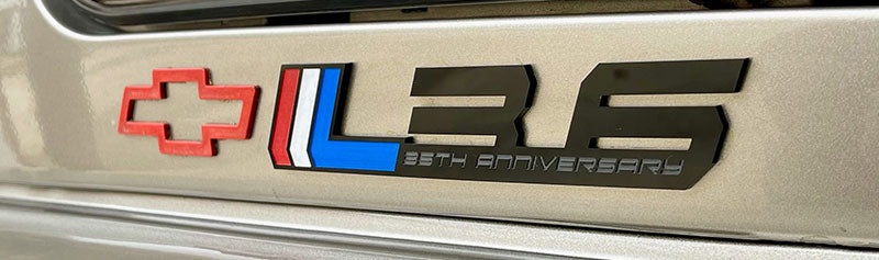 Camaro 35th Anniversary L36 Emblem – YOAST FABRICATION