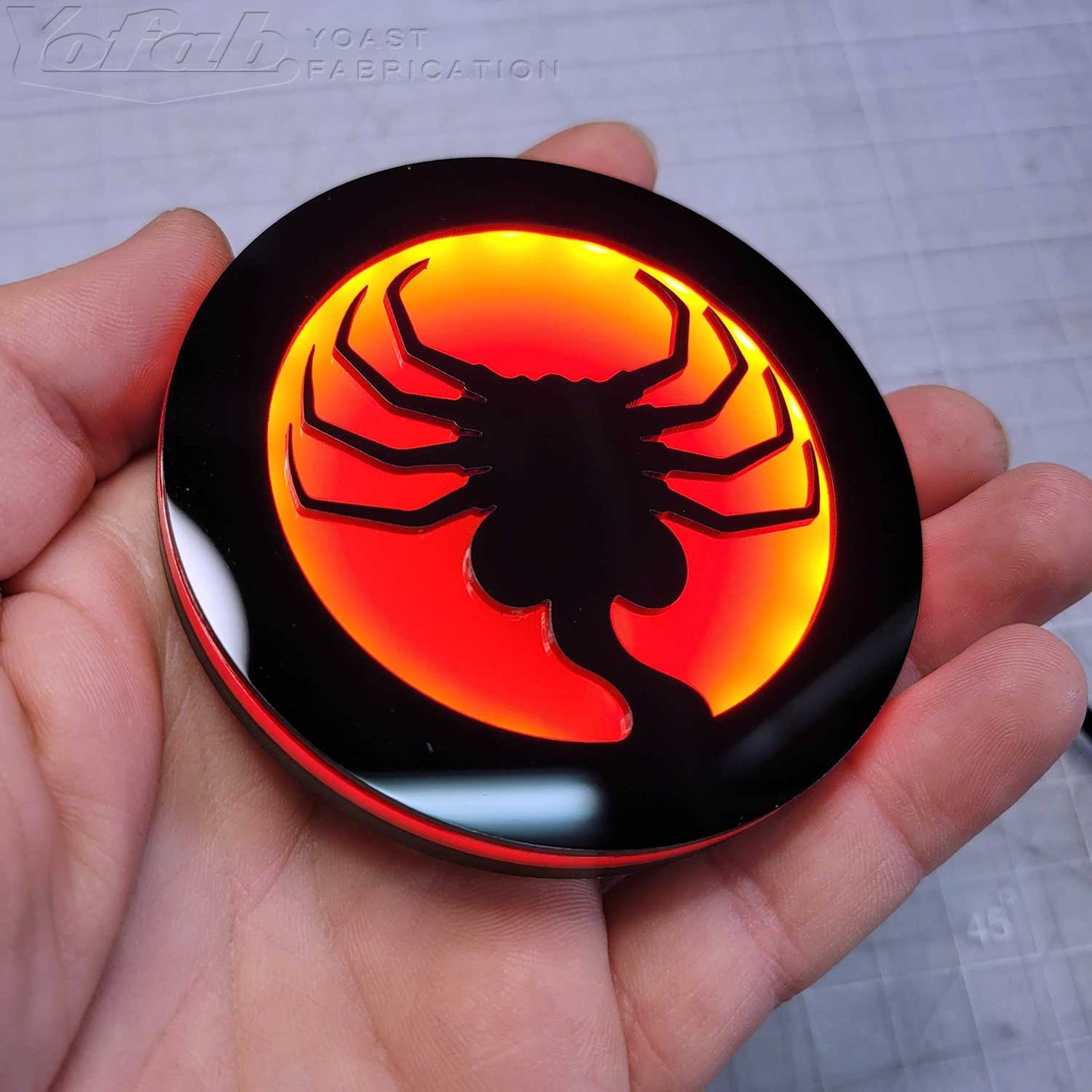 Custom LED Light Up Emblems – YOAST FABRICATION